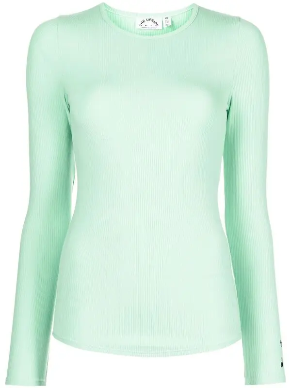 The Upside Solstice Giselle Ribbed Top