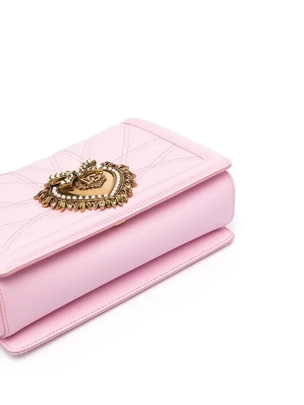 Dolce & Gabbana Medium Devotion Quilted Shoulder Bag