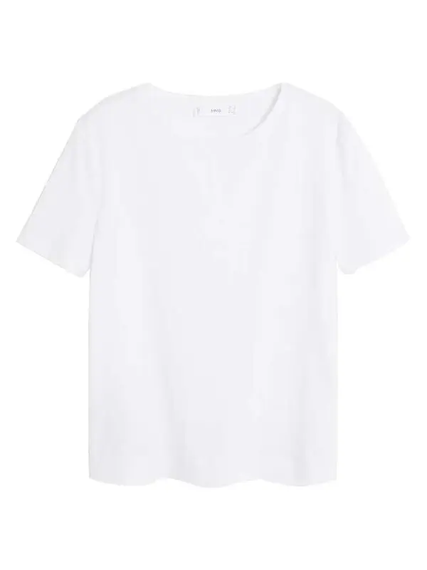 Mango Short-sleeved Cotton T-shirt