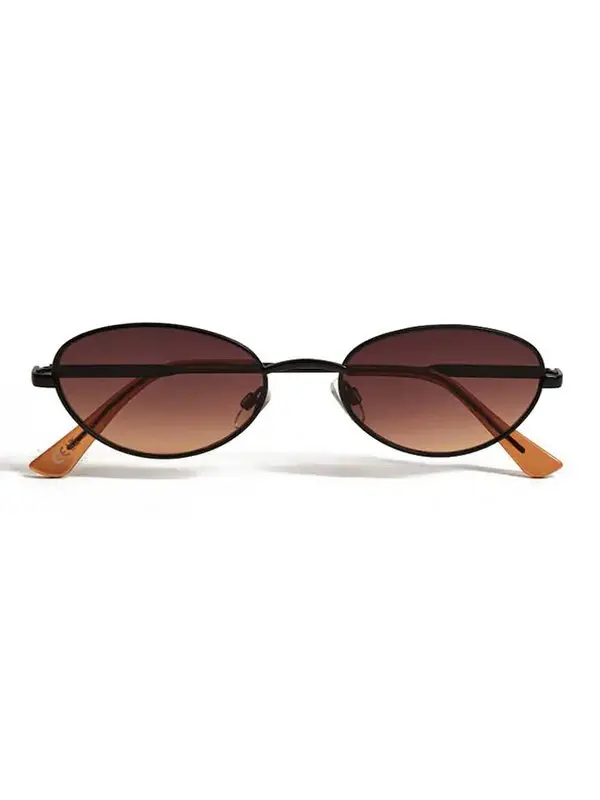 Mango Metallic Frame Sunglasses
