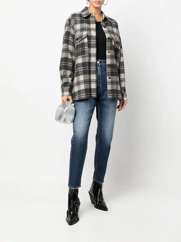 IRO PARIS Light-wash Fitted Jeans