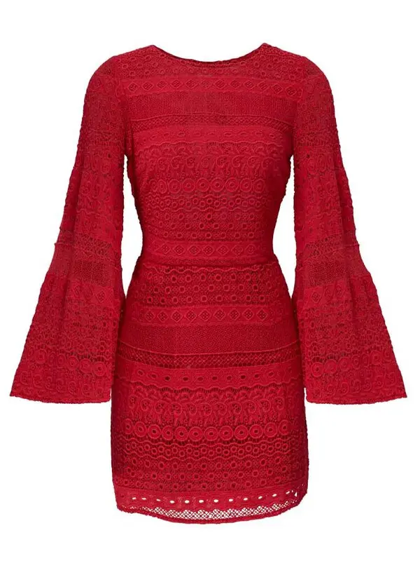 Rebecca Minkoff Red Grin Dress