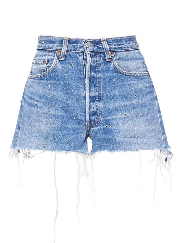 MIU MIU X LEVI Denim Shorts