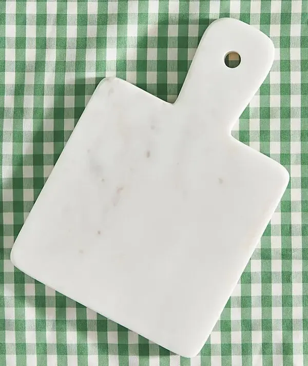 Anthropologie Marble Picnic Mini Cheese Board