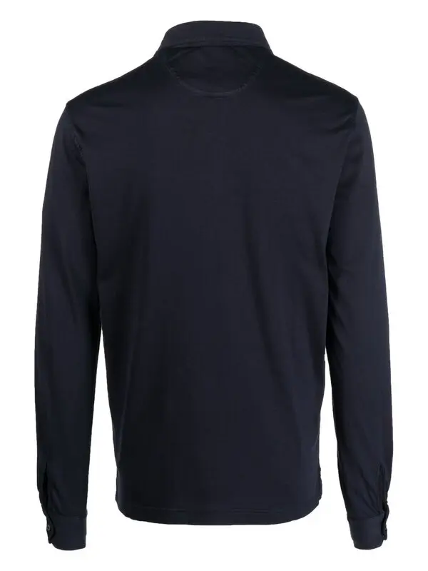 Fedeli Long-sleeved Polo Shirt