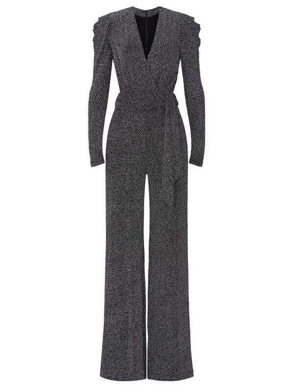 Simkhai Black Glitter Jumpsuit