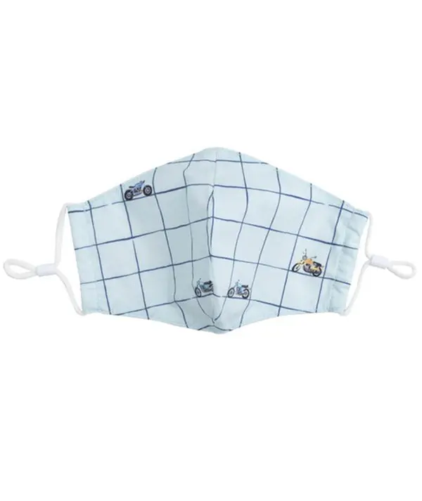 MAISON ME Kids Motos & Checks Mask Bundle
