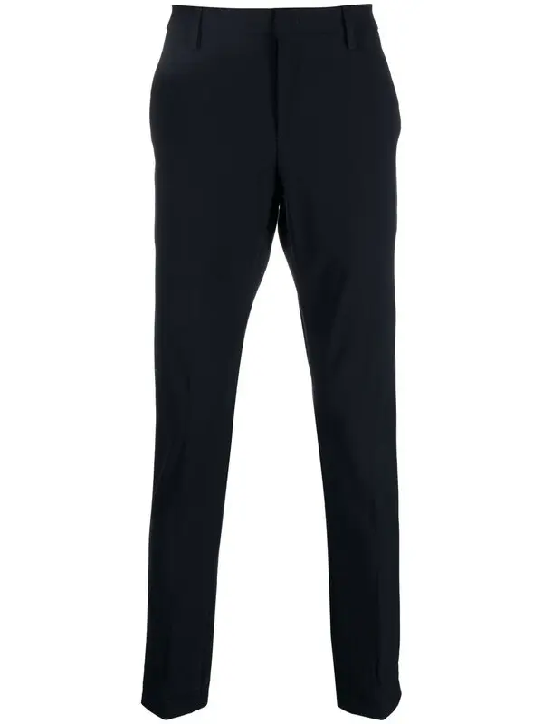 DONDUP Mid-rise Tapered Trousers - Blue