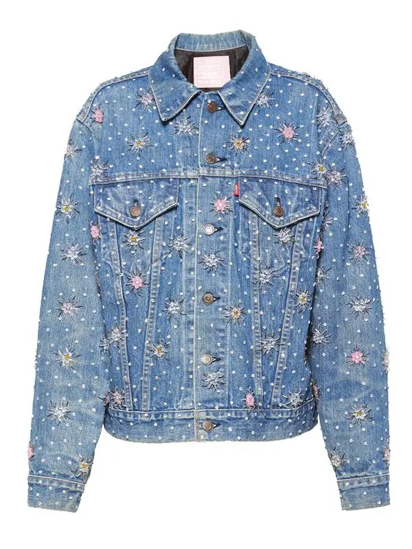 MIU MIU X LEVI Denim Trucker Jacket