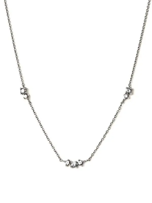 Mejuri Floating Sapphire Necklace