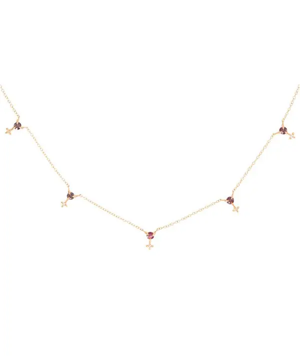 CATBIRD X CASSI NAMODA Red Moon Necklace