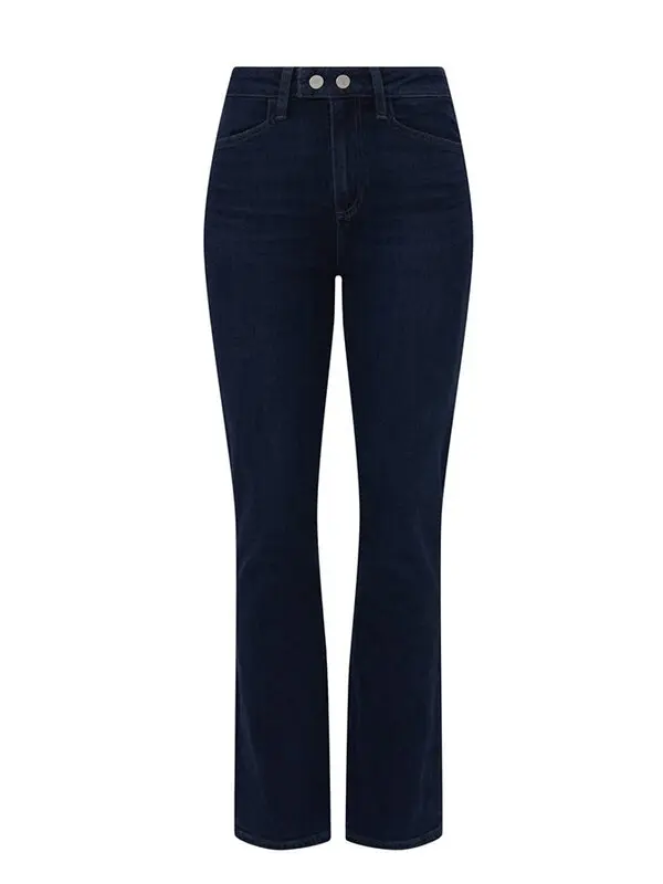 Paige Claudine Cropped Flare Jeans