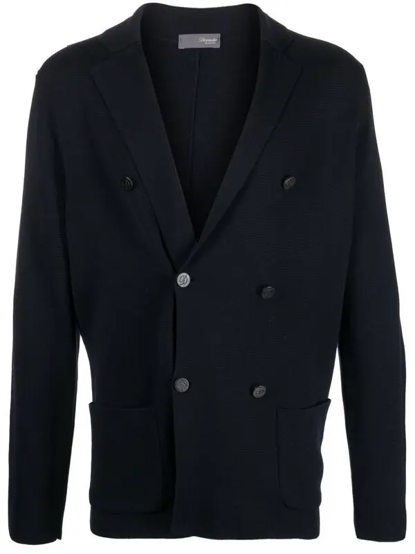 DRUMOHR Double-breasted Merino Wool Cardigan