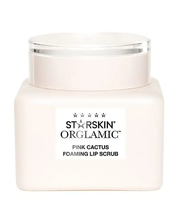 STARSKIN Orglamic Pink Cactus Foaming Lip Scrub