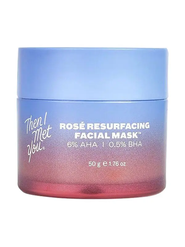 THEN I MET YOU Rosé Resurfacing Facial Mask