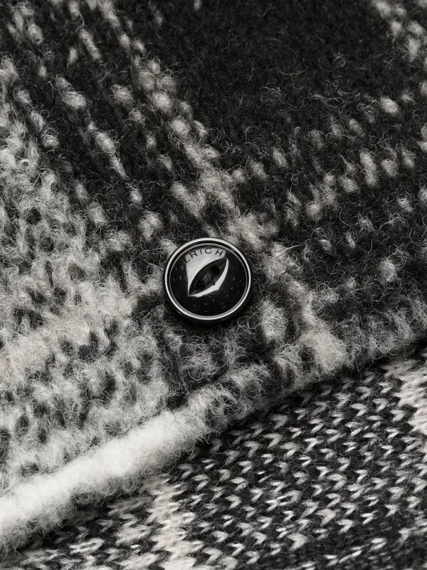 Woolrich Checked Wool-blend Shirt Coat