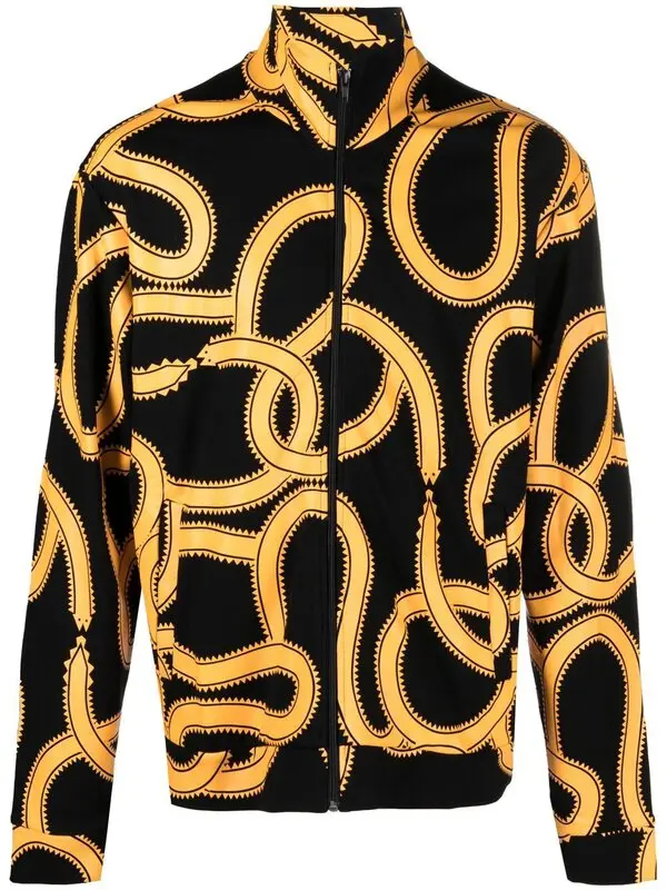 COUNTY OF MILAN Marcelo Burlon Snake-print Jacket