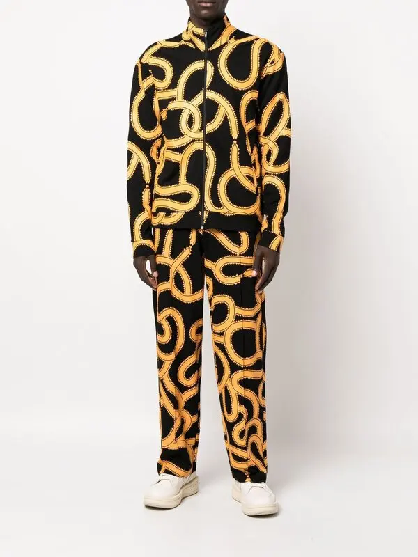 COUNTY OF MILAN Marcelo Burlon Snake-print Jacket