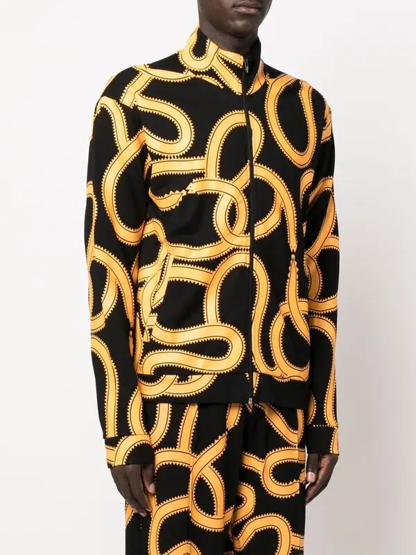 COUNTY OF MILAN Marcelo Burlon Snake-print Jacket