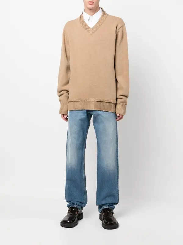 MAISON MARGIELA V-neck Jumper
