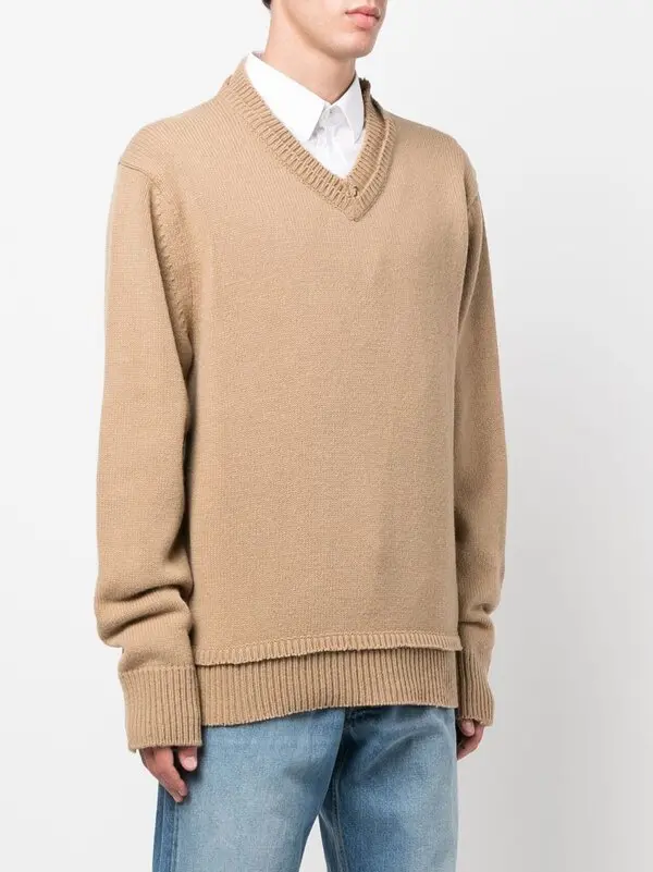 MAISON MARGIELA V-neck Jumper