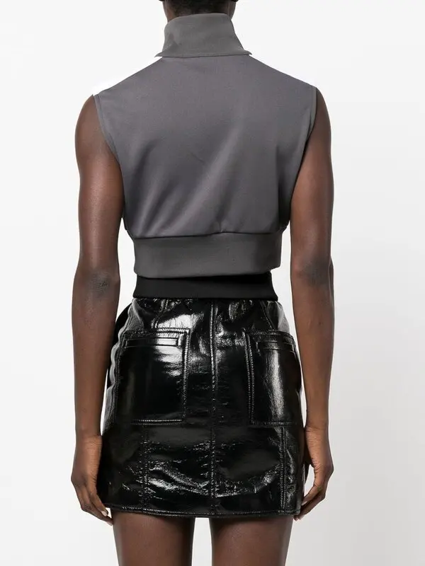 Palm Angels Logo-print Zip-up Vest