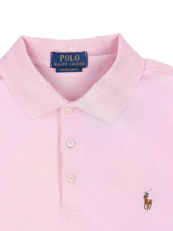 Polo Ralph Lauren Logo-embroidered Polo Shirt - Pink