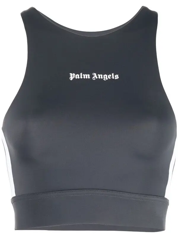 Palm Angels Logo-print Compression Top