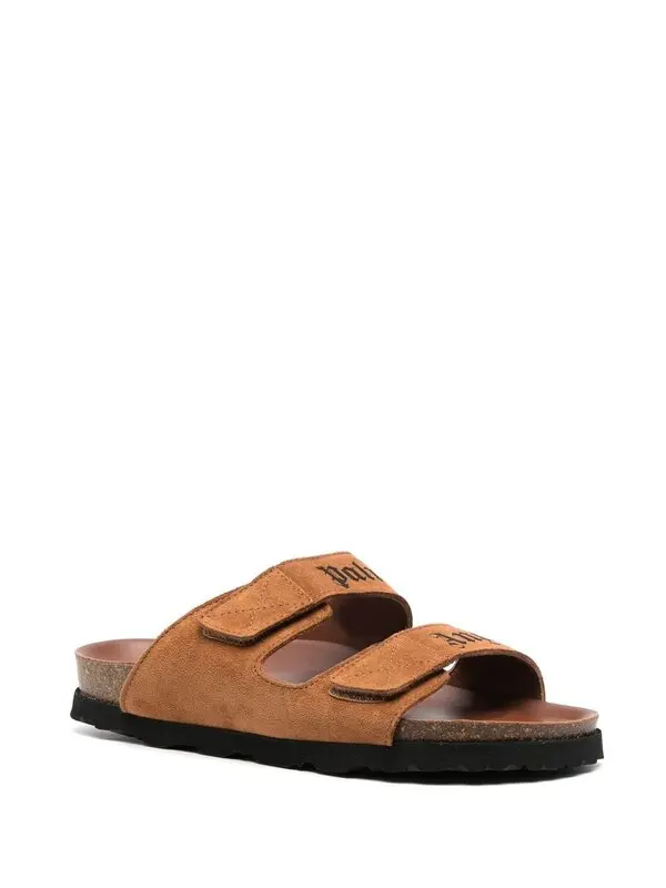 Palm Angels Touch-strap Flap Sandals