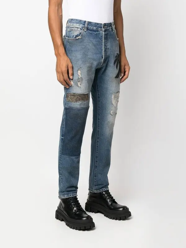 Palm Angels Straight-leg Jeans