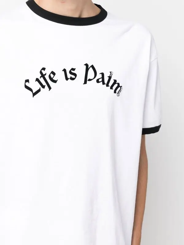Palm Angels Slogan-print Short-sleeve T-shirt