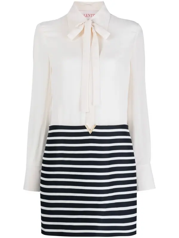 Valentino Garavani Shirt Mini Dress