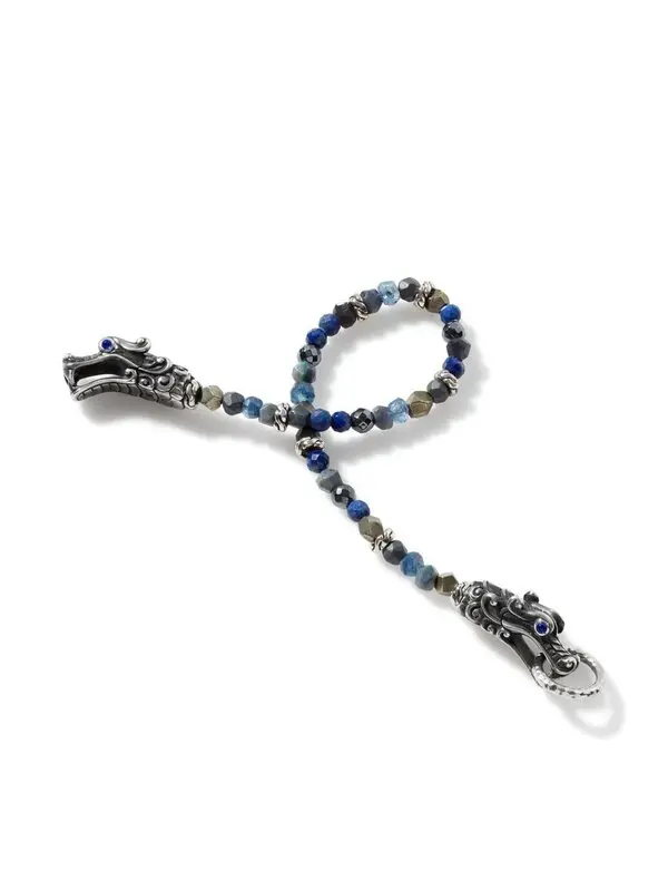 John Hardy Legends Naga Sapphire Beaded Bracelet