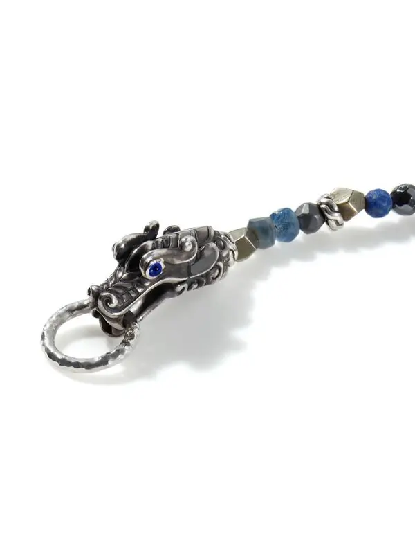 John Hardy Legends Naga Sapphire Beaded Bracelet