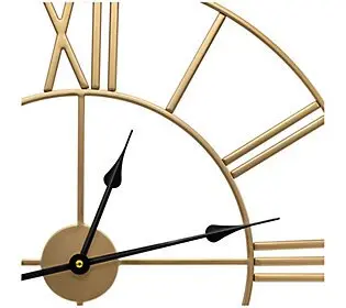 SORBUS Analog Wall Clock 24' Roman Numeral St Yle