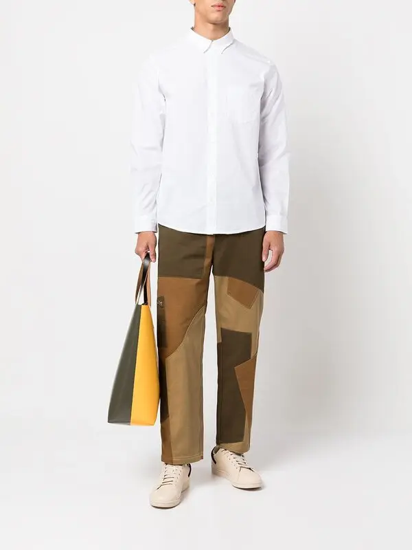 A.p.c. Edouard Button-collar Chemise Shirt - White