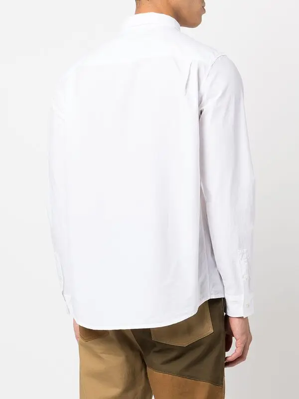 A.p.c. Edouard Button-collar Chemise Shirt - White