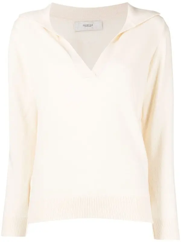 Pringle Of Scotland Polo-style Jumper - White