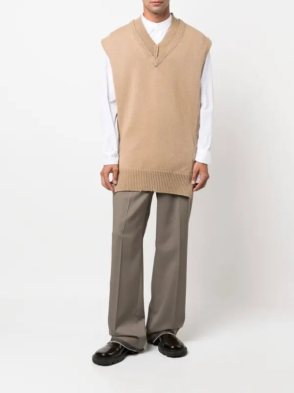 MAISON MARGIELA Layered V-neck Vest