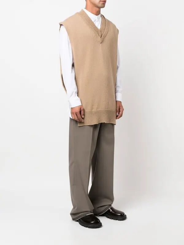 MAISON MARGIELA Layered V-neck Vest