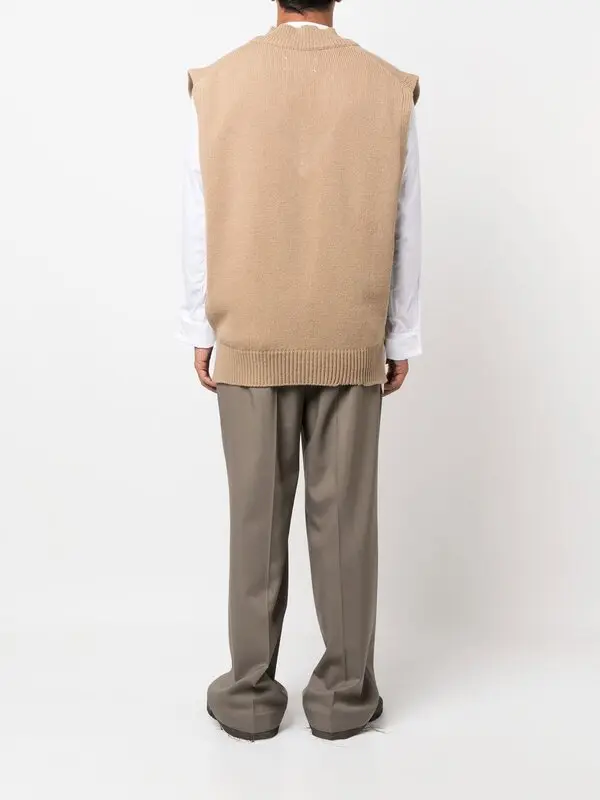 MAISON MARGIELA Layered V-neck Vest
