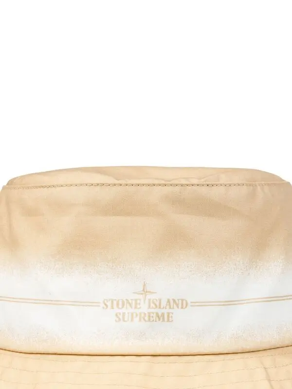 Supreme X Stone Island Stripe-detail Crusher Hat