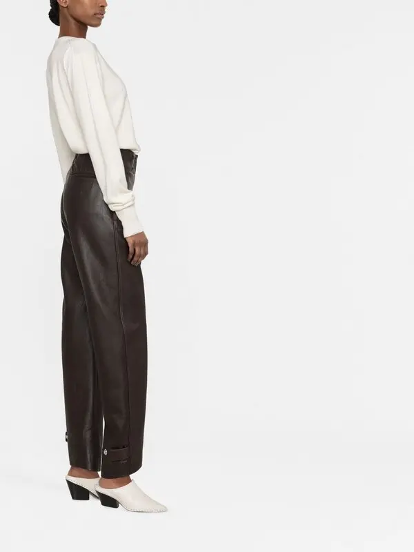 JIL SANDER Ribbed-knit Cashmere Jumper - Neutrals