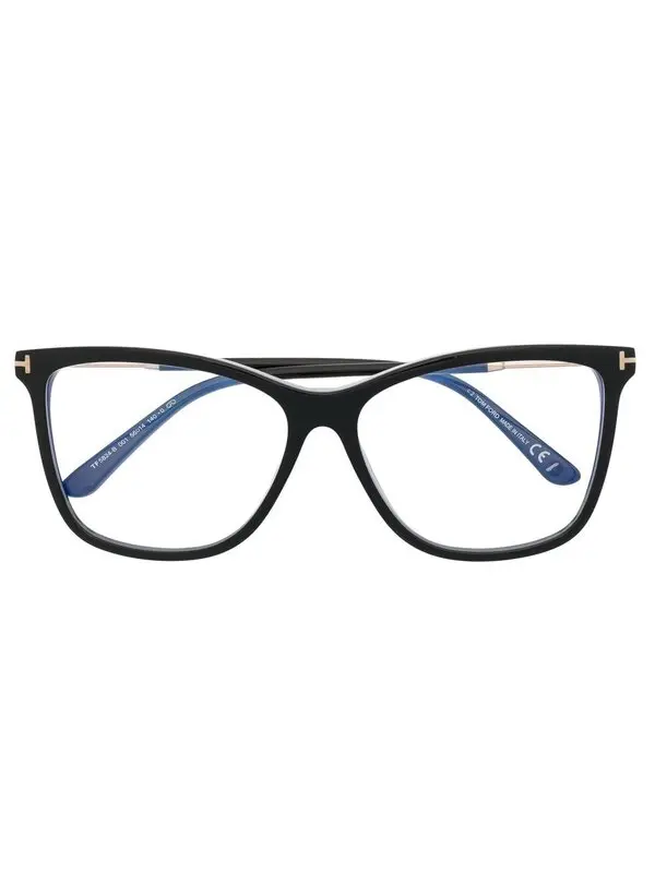 TOM FORD Wayfarer-frame Optical Glasses - Black