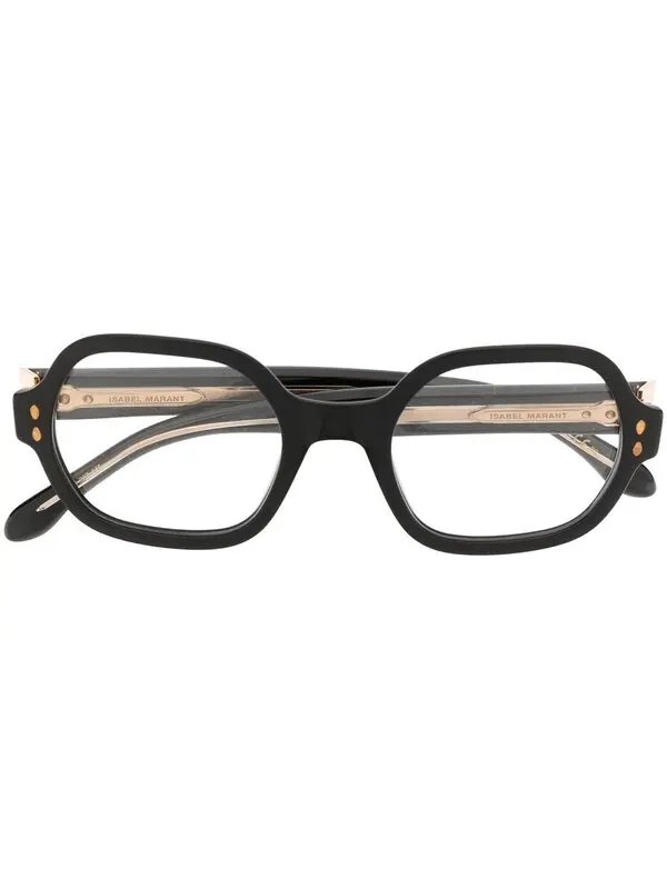 Isabel Marant Round-frame Glasses - Black