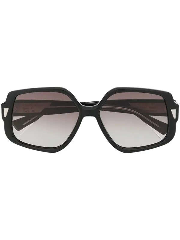 GIGI STUDIOS Olympia Oversized Sunglasses - Black