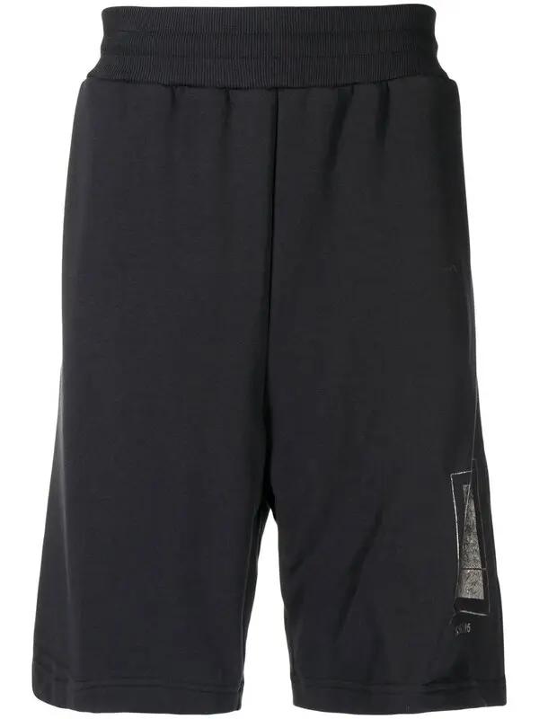 A-COLD-WALL* Foil Grid Track Shorts