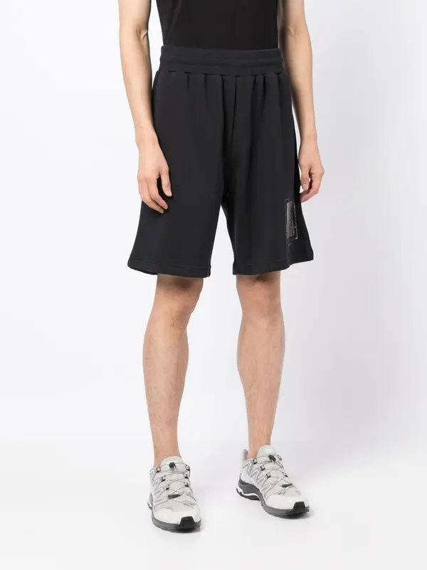 A-COLD-WALL* Foil Grid Track Shorts