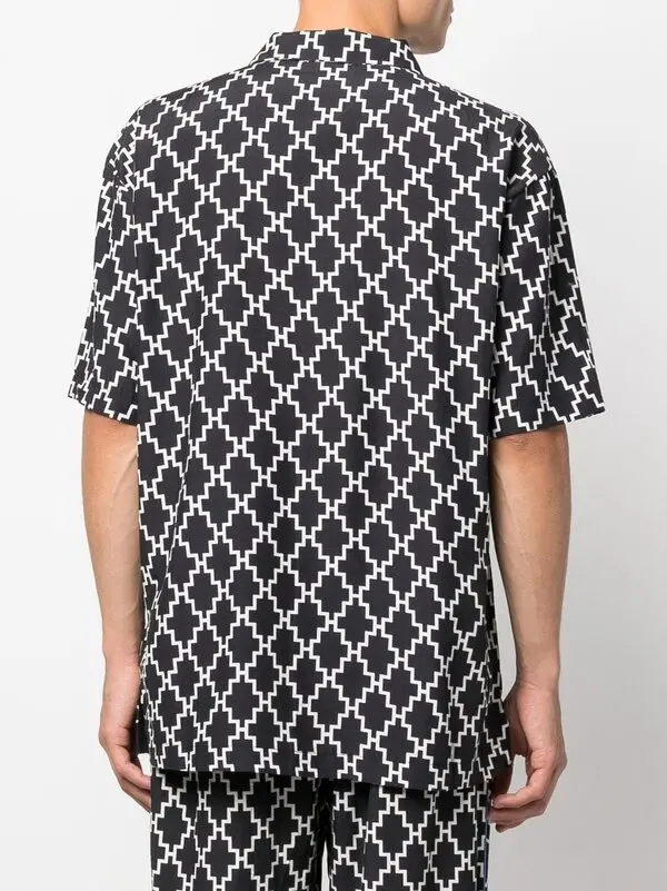 COUNTY OF MILAN Logo-print Short-sleeved Shirt