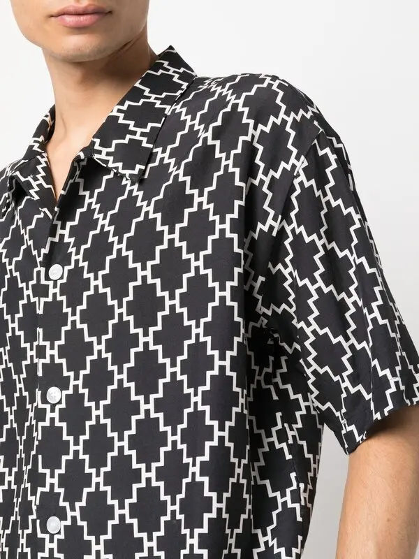 COUNTY OF MILAN Logo-print Short-sleeved Shirt